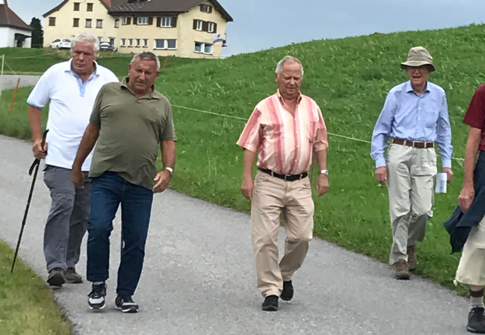 Männerriegenreise zum «Hoher Hirschberg» AI - TV Hausen a. A.